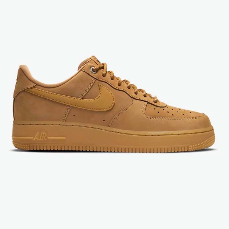 NIKE AIR FORCE 1 LOW FLAX WHEAT - TeemoSneaker